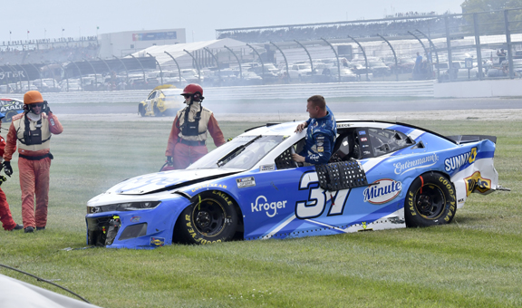 No one happy about Indianapolis demolition derby in NASCAR Cup Series ...